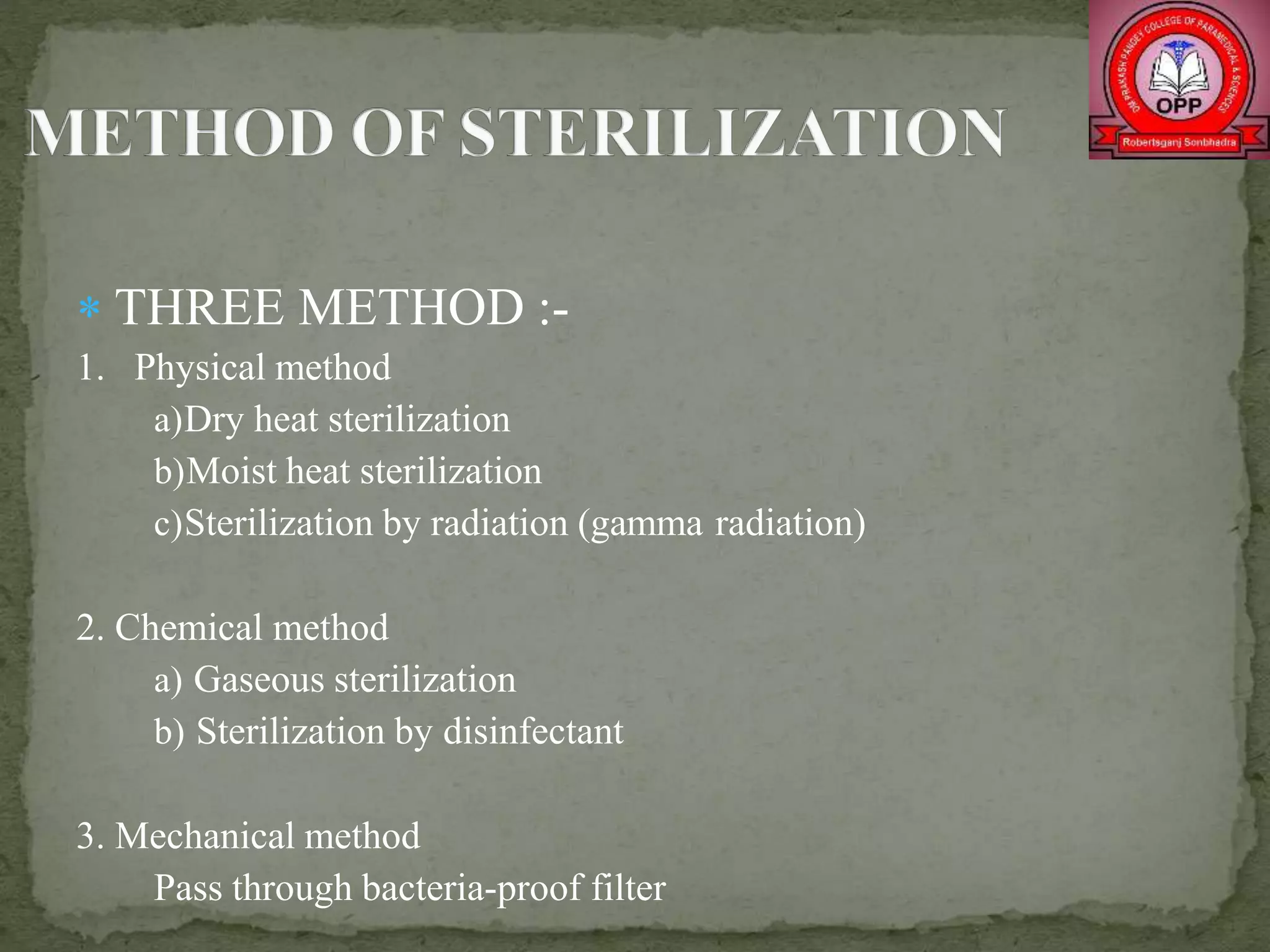 STERILIZATION &DISINFECTION.pptx