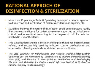 Introduction of Sterilization & Disinfection .pptx