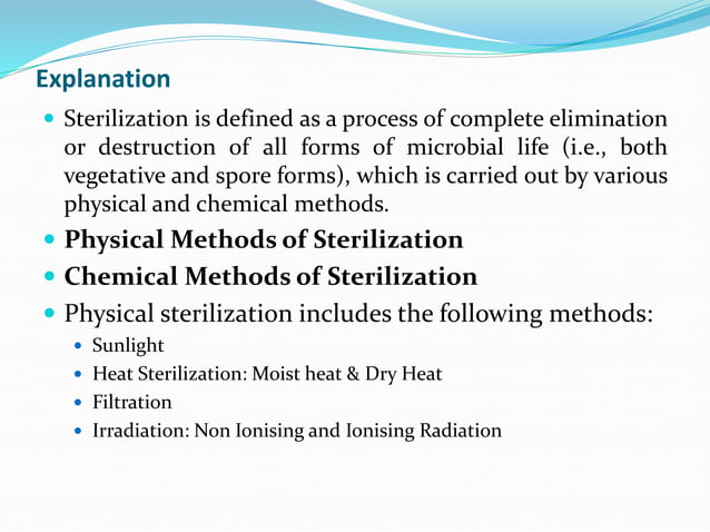 Sterilization & Disinfection Live Class PPT.pptx