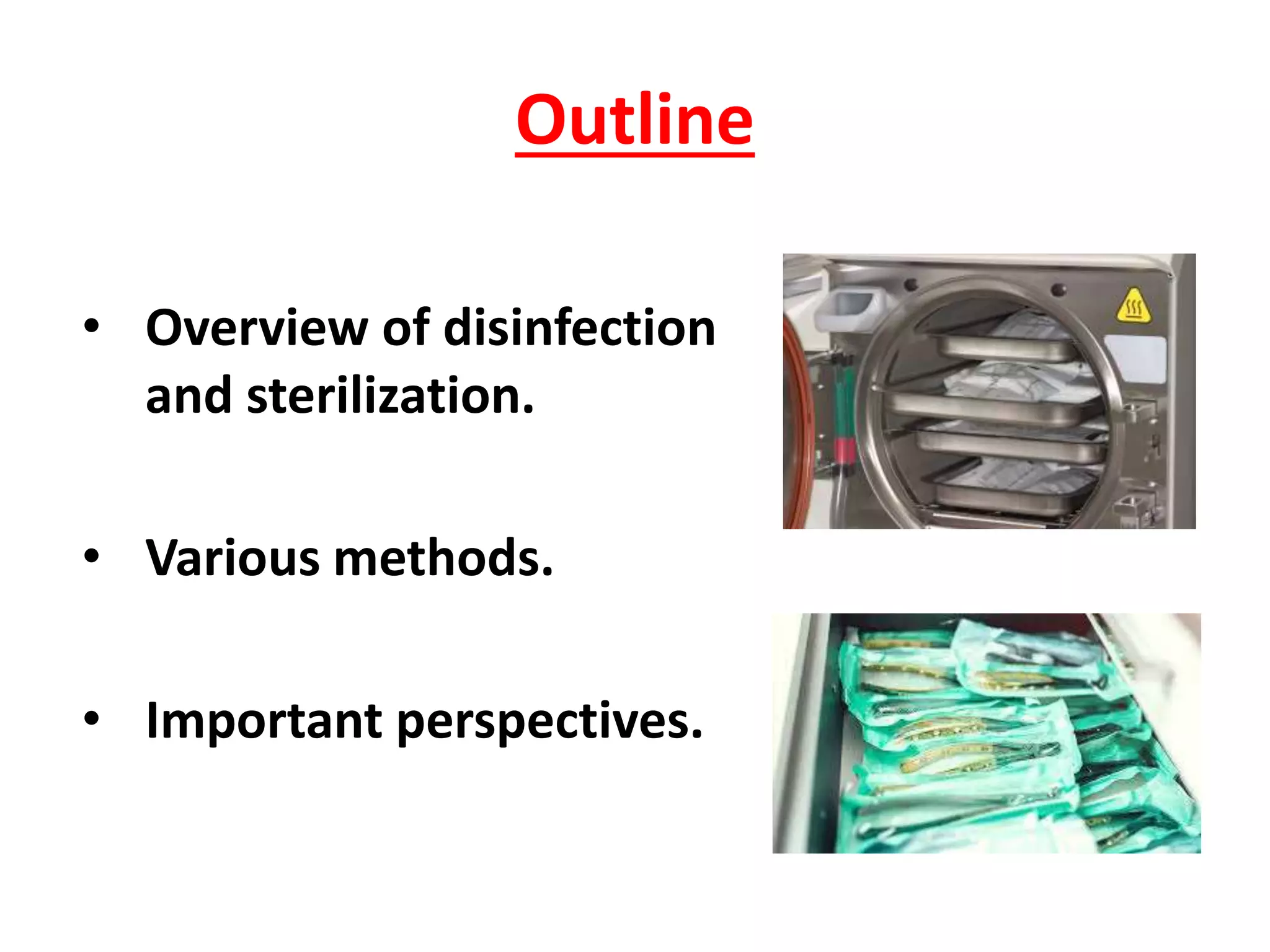 Sterilization & Disinfection | PPTX