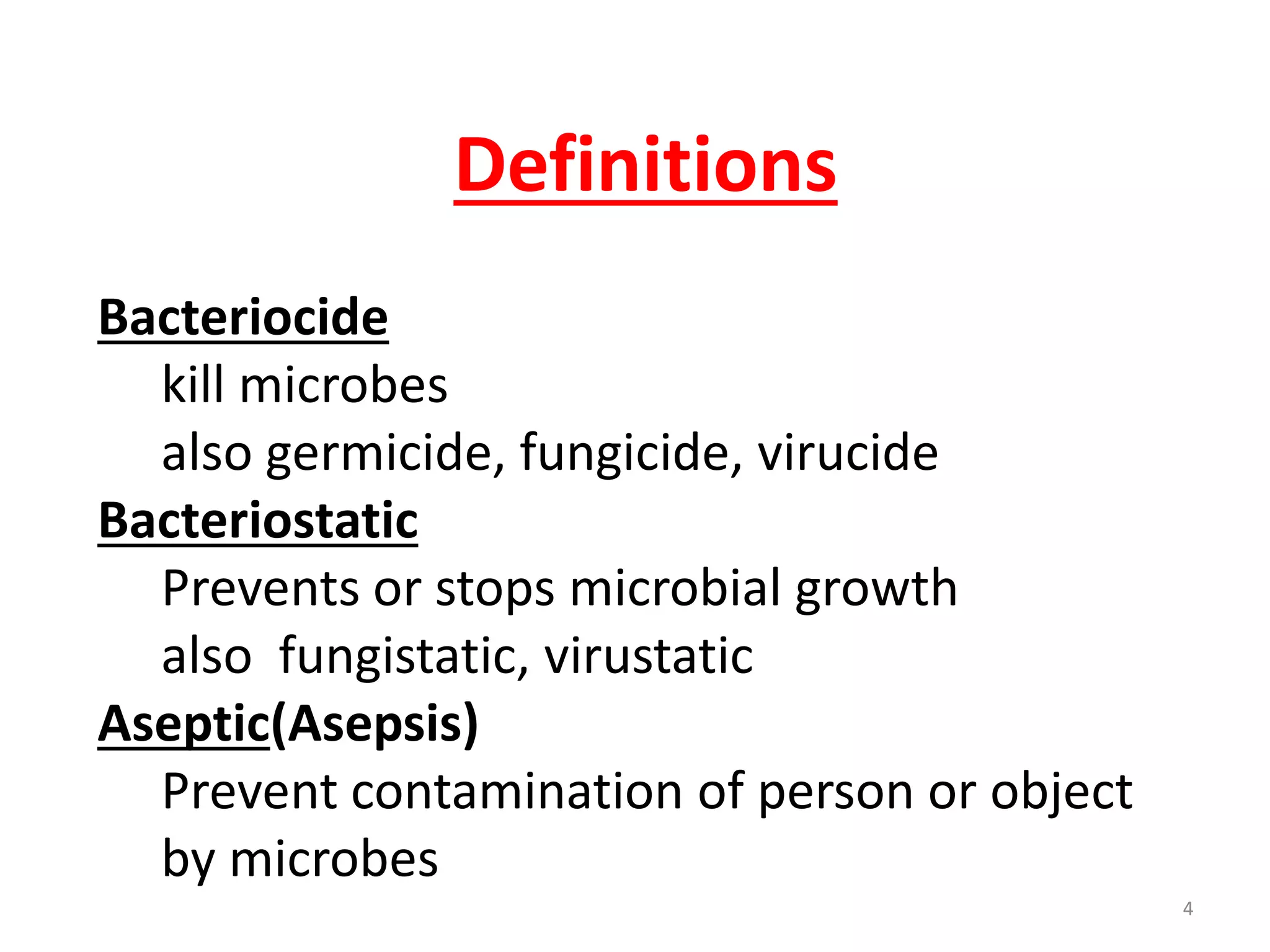Sterilization & Disinfection | PPTX