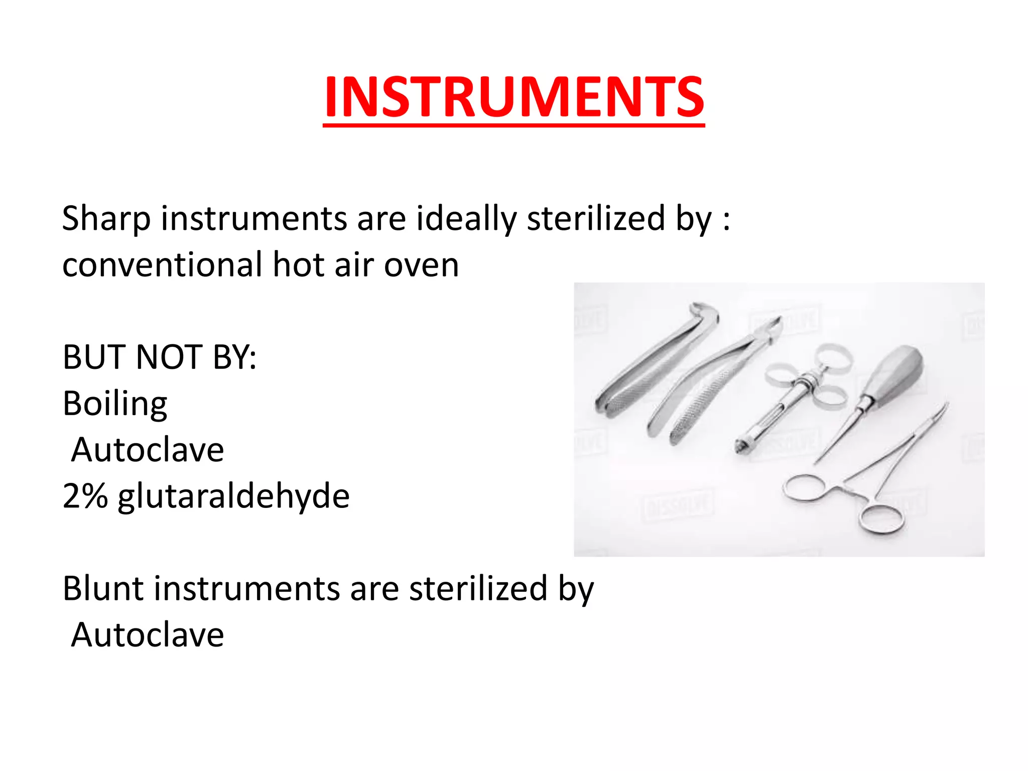 Sterilization & Disinfection | PPTX