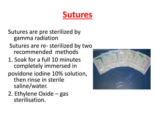 Sterilization & Disinfection | PPTX