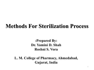 Sterilization | PPT