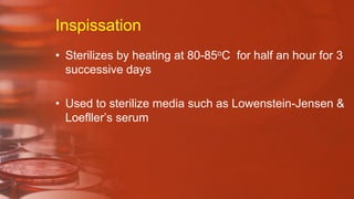 Sterilization and Disinfection | PDF