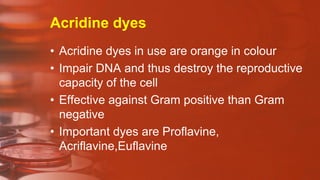 Sterilization and Disinfection | PDF