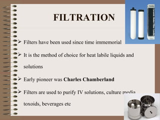 Sterilization in dentistry | PPT