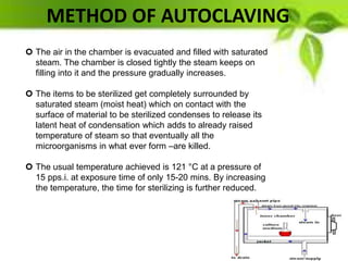 Sterilization; infection control, sandipta banerjee | PPTX