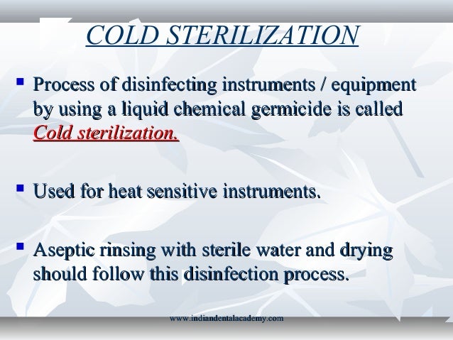 Sterilization in orthodontics (4)
