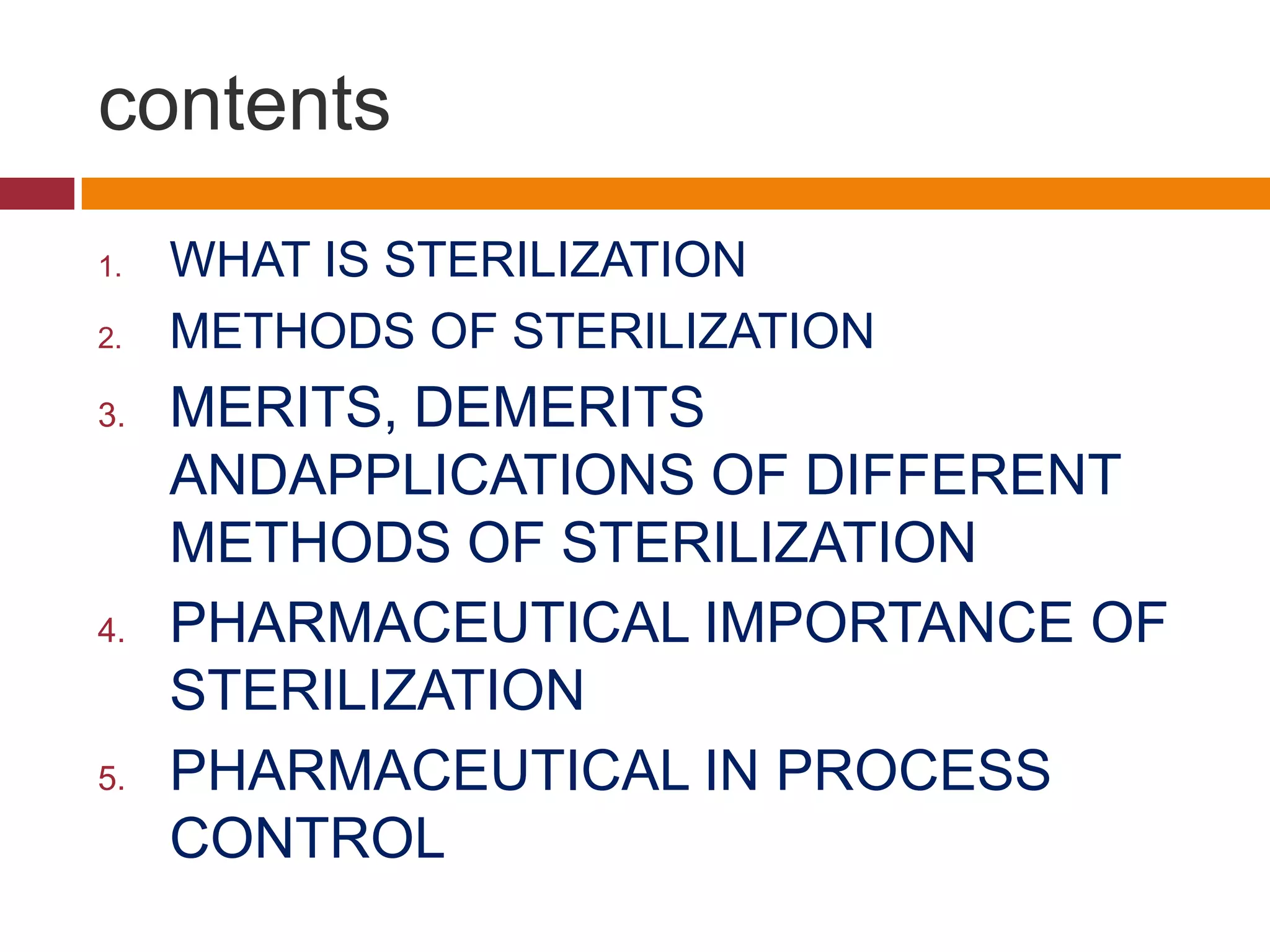 Sterilization methods | PPTX