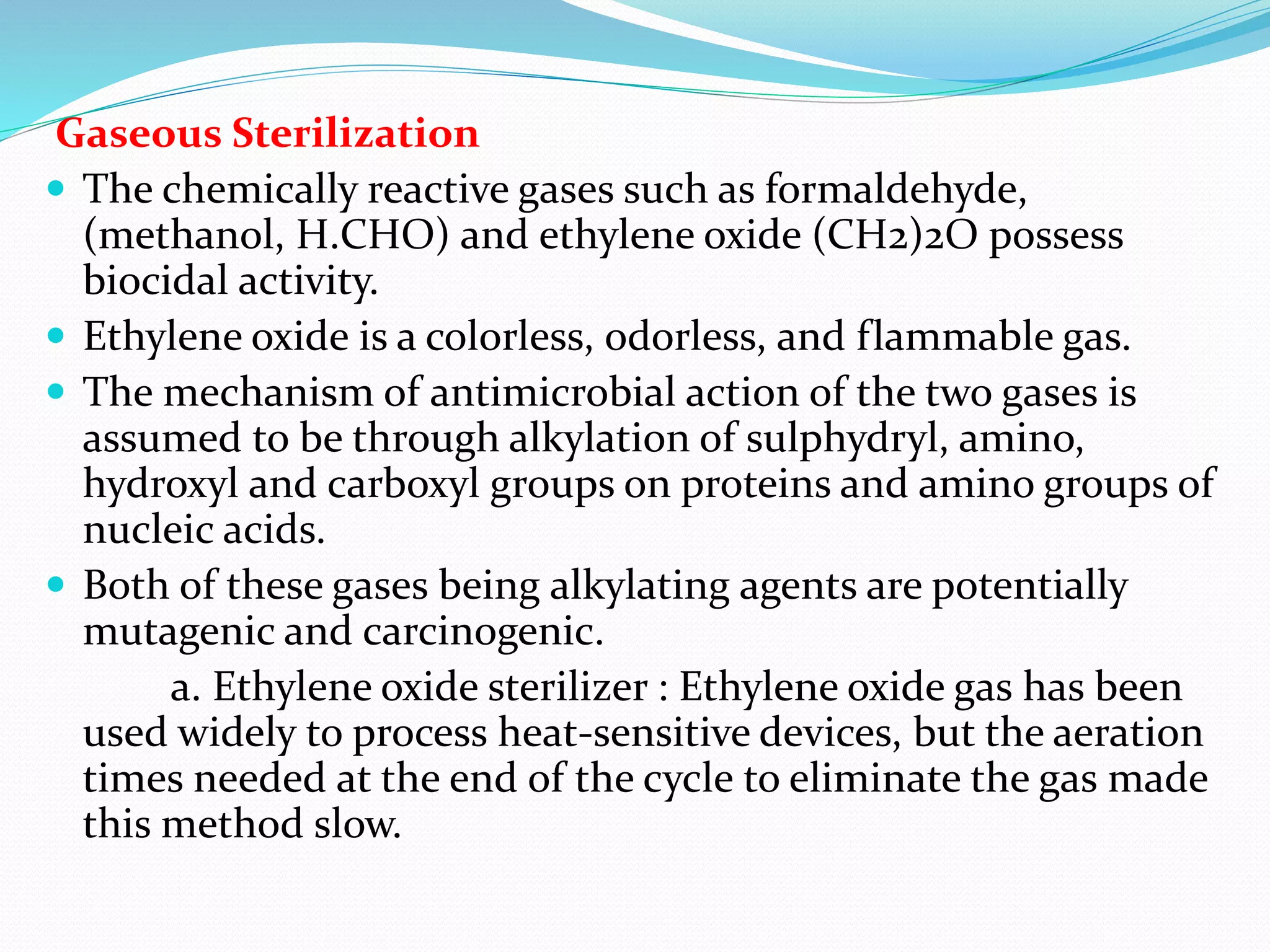 Sterilization methods and principles | PPTX