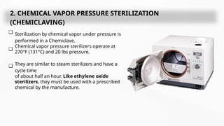 Sterilization of Endodontic Instruments and Cold Sterilization.pptx