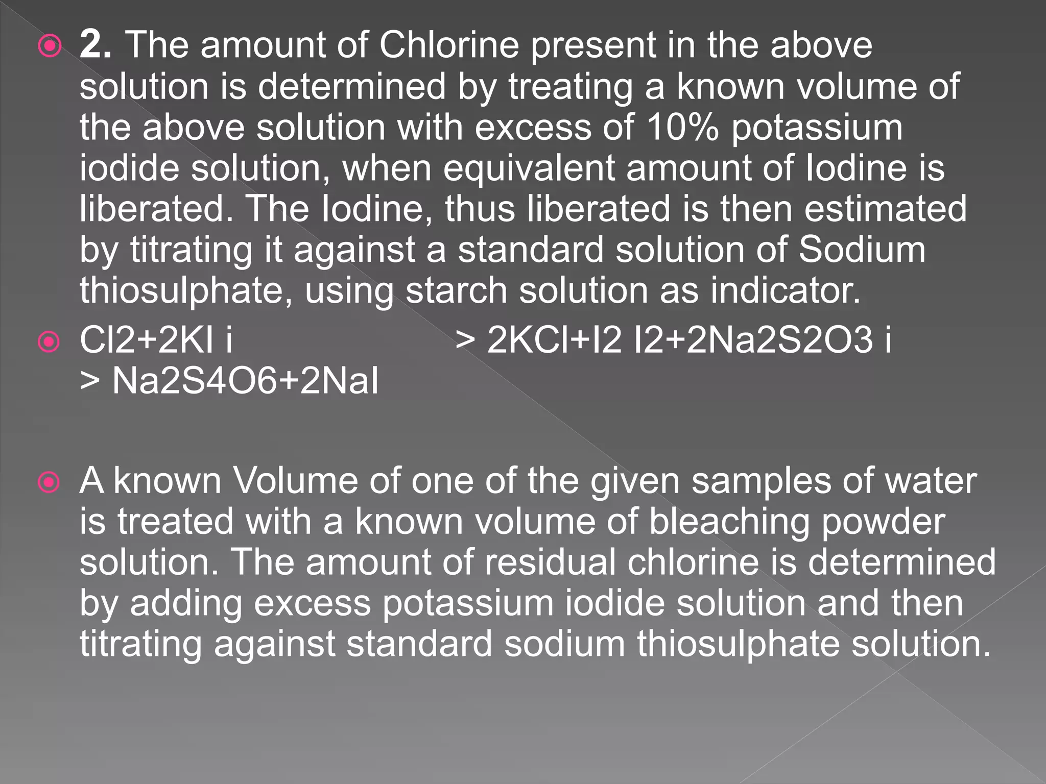 STERILIZATION OF WATER USING BLEACHING POWDER PPTX..pptx
