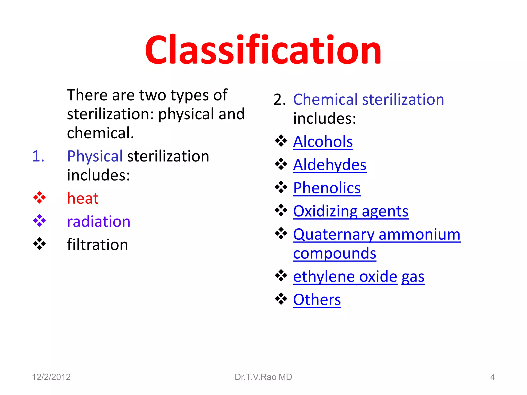 Sterilization physical methods | PPTX