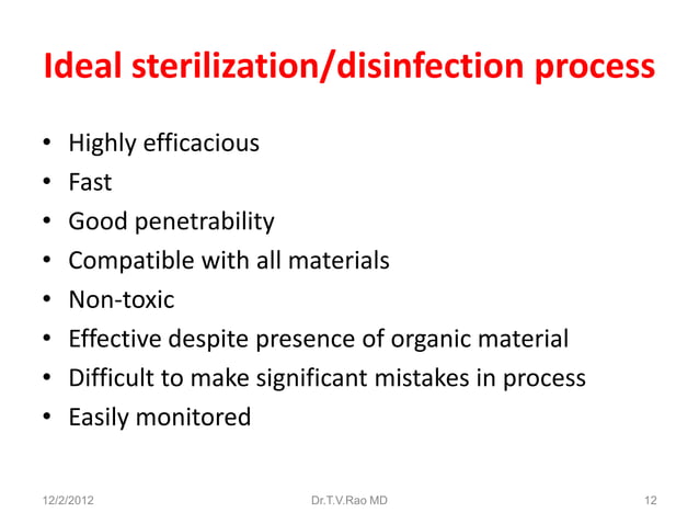Sterilization physical methods | PPTX