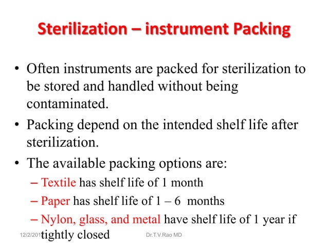 Sterilization physical methods | PPTX