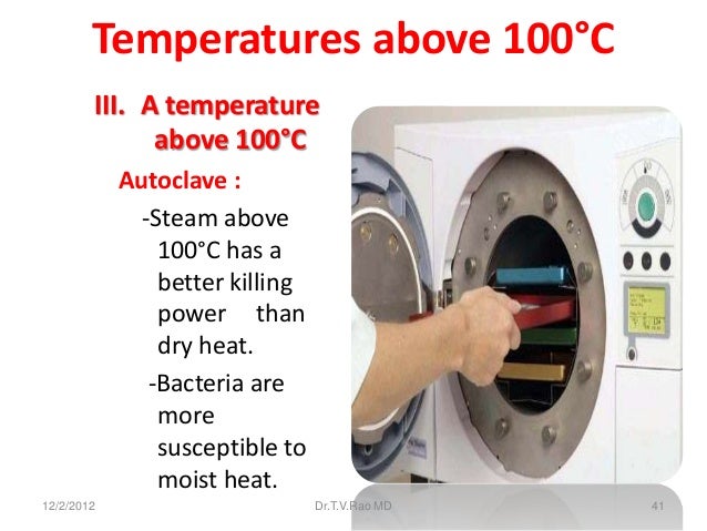 Sterilization physical methods
