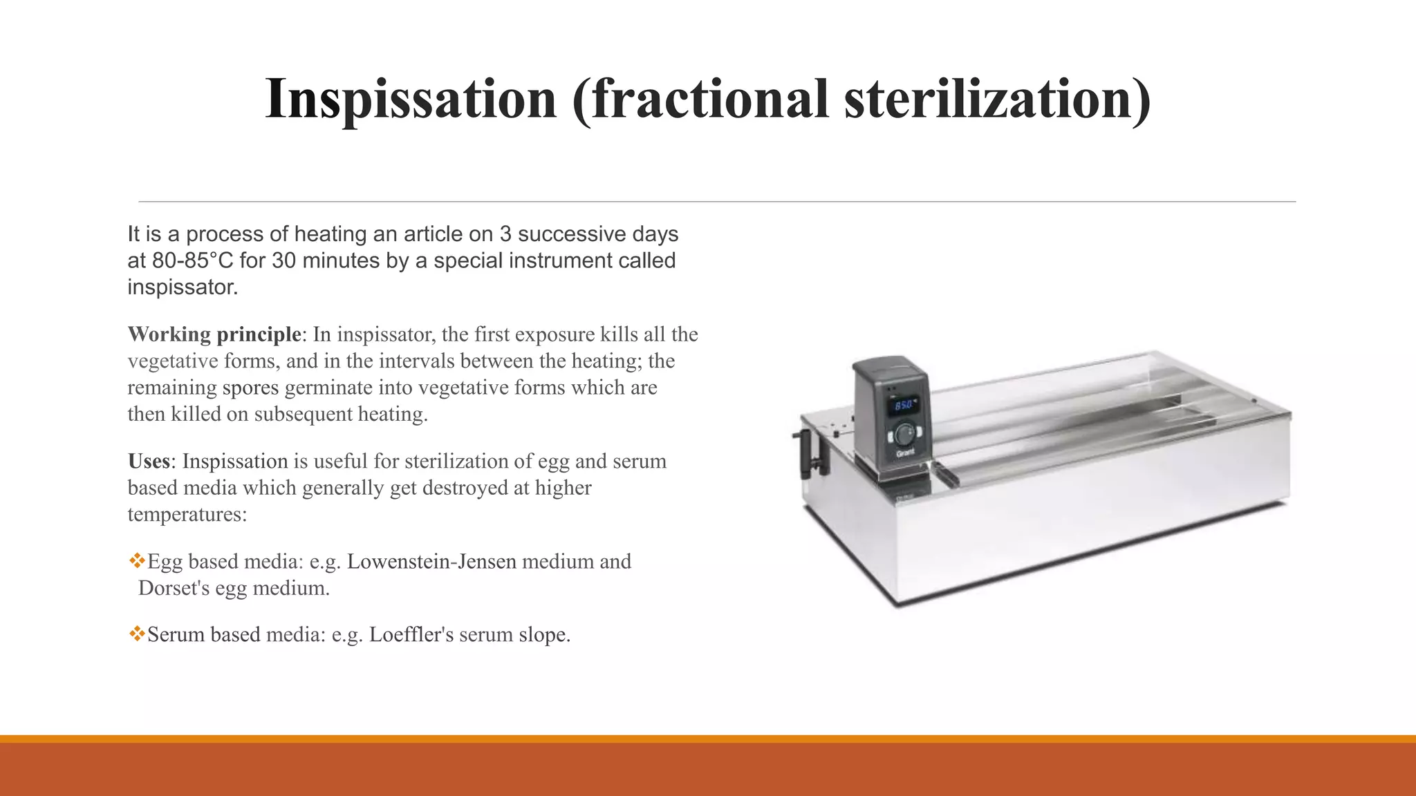 Sterilization (physical methods) | PPTX
