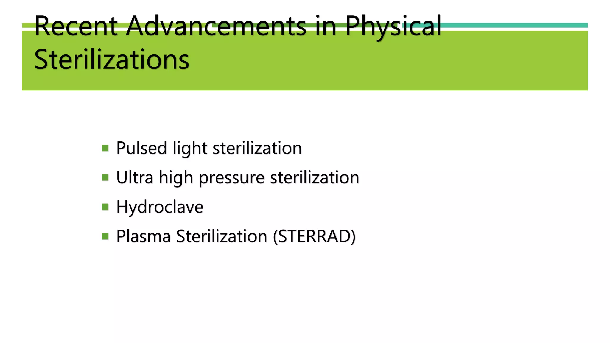 Sterilization (physical methods) | PPTX