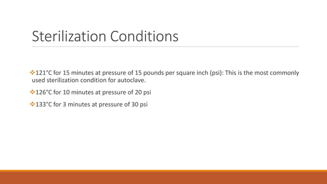 Sterilization (physical methods) | PPTX