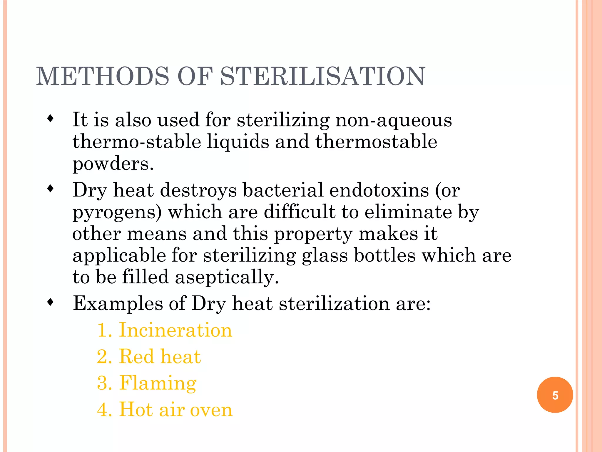 Sterilization ppt | PPTX