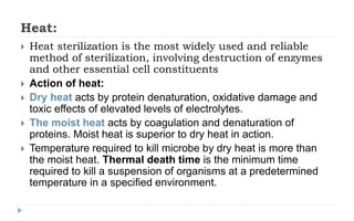 Sterilization and its tecniques | PPTX