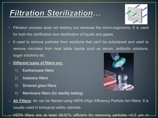 Sterilization | PPTX