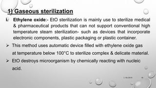 Sterilization techniques | PPTX