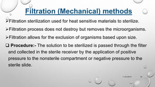 Sterilization techniques | PPTX