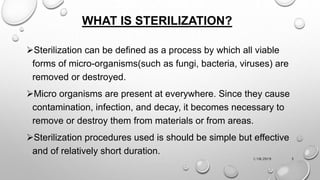 Sterilization techniques | PPT | Free Download