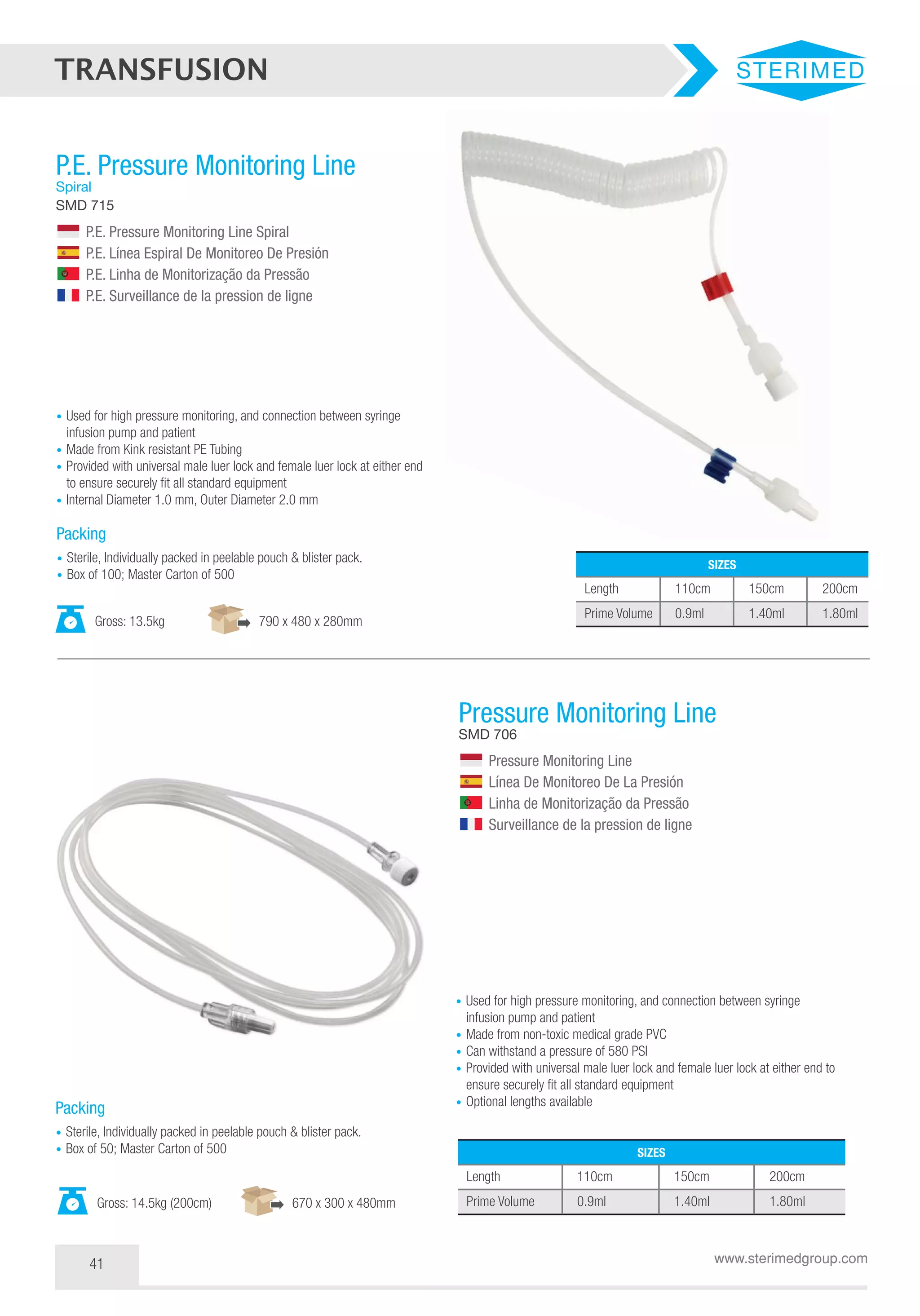 Reinforced Endotracheal Tube – Cuffed & Plain | PDF