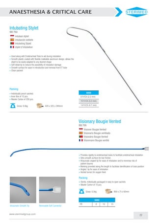 Reinforced Endotracheal Tube – Cuffed & Plain | PDF