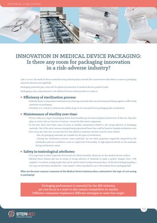 Innovative strategies to save on overall medical devices packaging cost ...