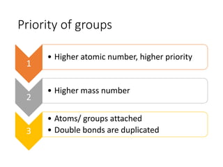 Steriochemistry of organic compounds geometrical isomers | PPTX