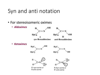 Steriochemistry of organic compounds geometrical isomers | PPTX