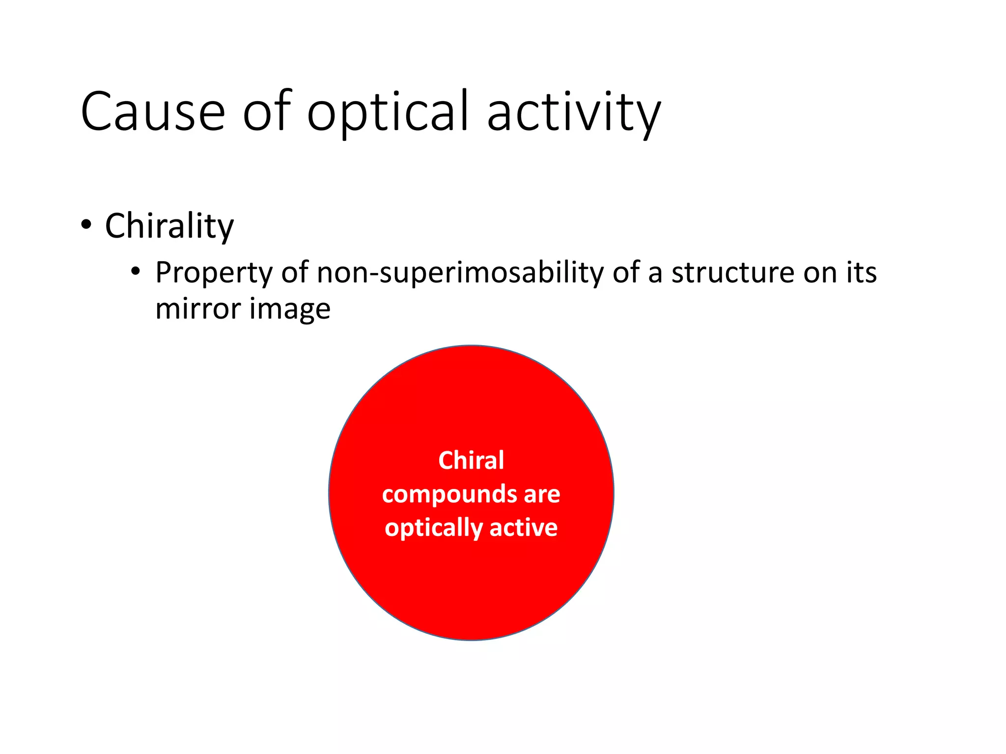 optical activity : criteria for optical activity | PPTX