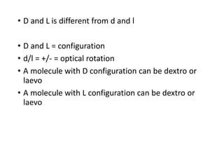 Steriochemistry of organic compounds optical activity : configuration ...