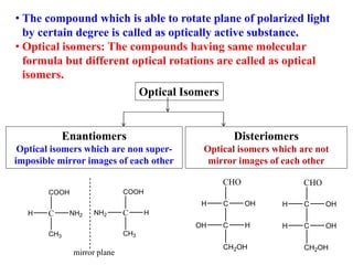 Steriochemistry syb sc | PPTX