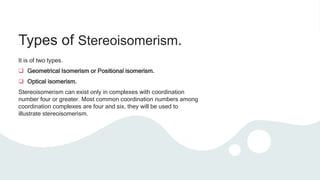 Stereoisomerism | PPTX