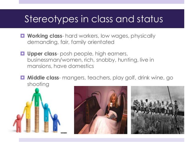 Stereotypes and representation presentation