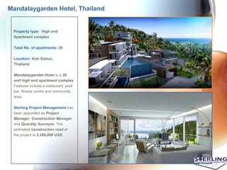 Sterling Project Management profile for project management, contruction ...