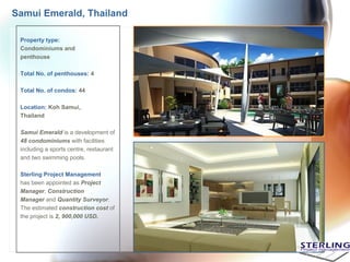 Sterling Project Management profile for project management, contruction ...