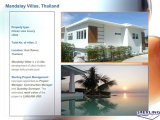 Sterling Project Management profile for project management, contruction ...