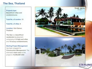 Sterling Project Management profile for project management, contruction ...
