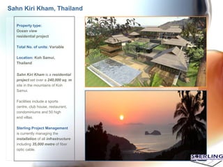 Sterling Project Management profile for project management, contruction ...
