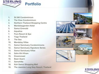 Sterling Project Management profile for project management, contruction ...
