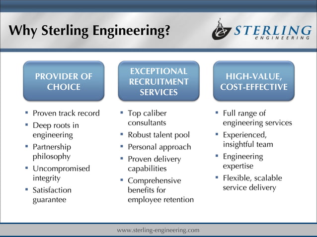 Sterling Engineering Introduction | PPS | Civil Engineering Industry ...