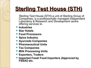 Sterling test house1 | PPT
