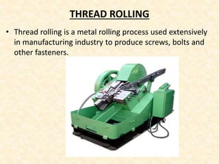 Sterling tools (bolt manufacturing) | PPTX