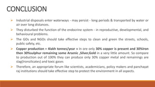 Sterlite pollution and impacts | PPTX